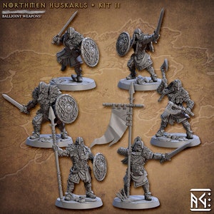 Dnd Northmen Mini | Wargaming Norsemen Miniature | Viking Player ...
