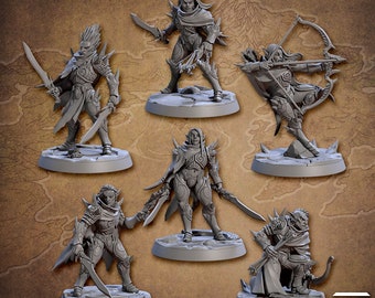 Dnd Elemental Mini Wargaming Summoned Miniature Player Character Token ...