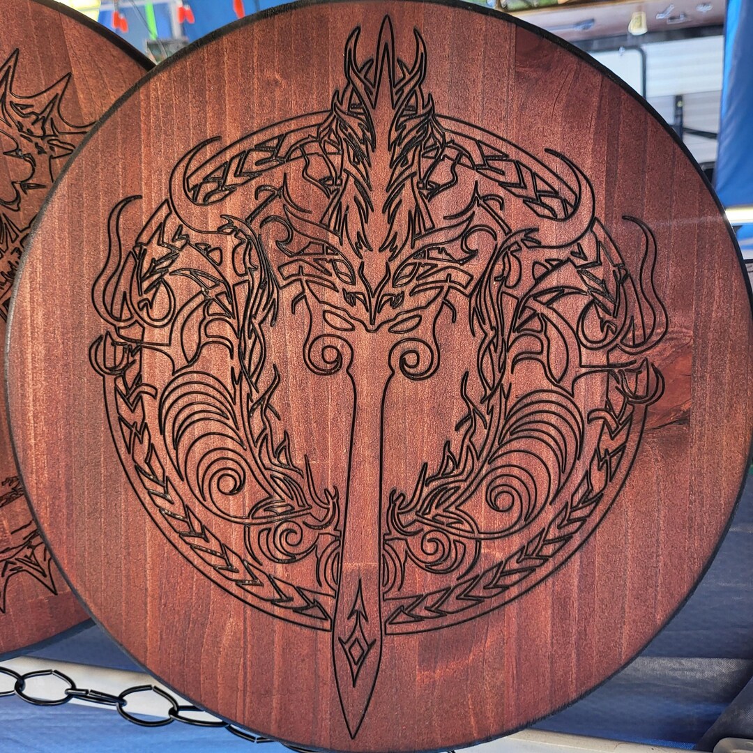 Dnd Wall Decor, Character Race Emblem, Pathfinder Character Racial Art ...