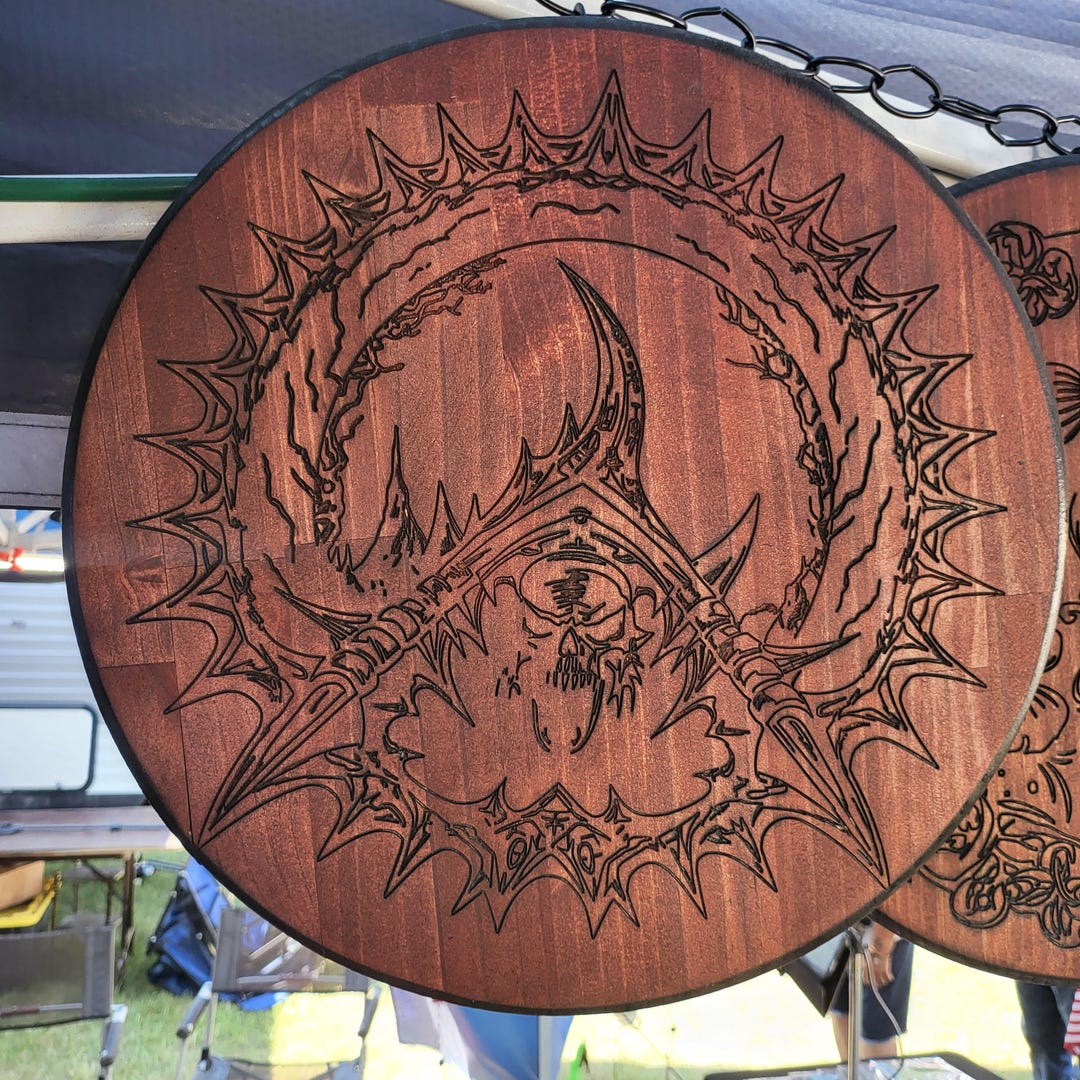 Dnd Wall Decor, Character Race Emblem, Pathfinder Orcish Character ...