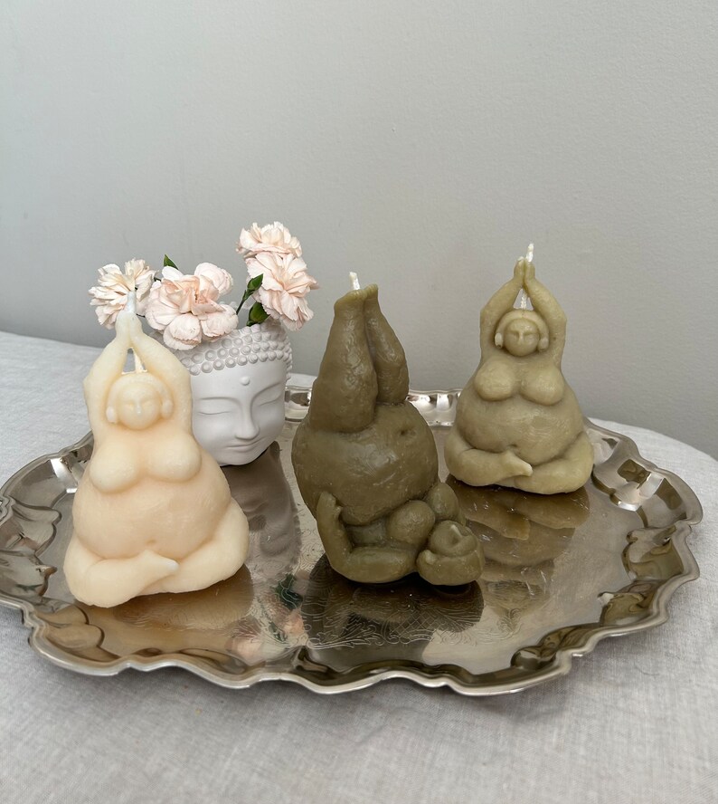 Soy Female Body Candle, Cute Shaped Candles, Funky Homemade Yoga Gift ...