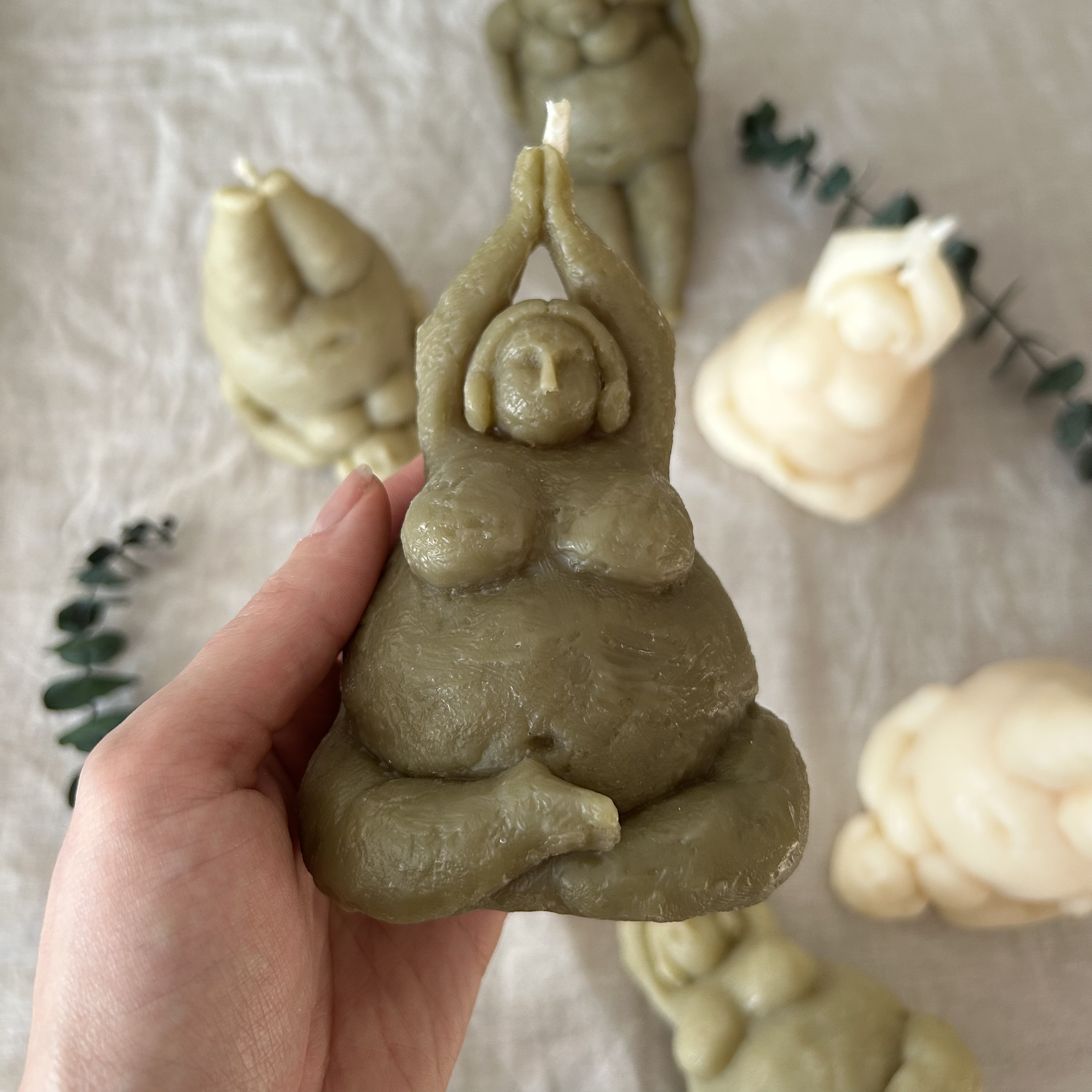 Soy Female Body Candle, Cute Shaped Candles, Funky Homemade Yoga Gift ...