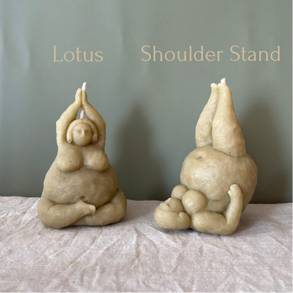 Soy Female Body Candle, Cute Shaped Candles, Funky Homemade Yoga Gift ...