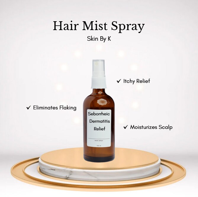 Seborrheic Dermatitis Relief Spray Itchy & Flaky Scalp Treatment Anti ...