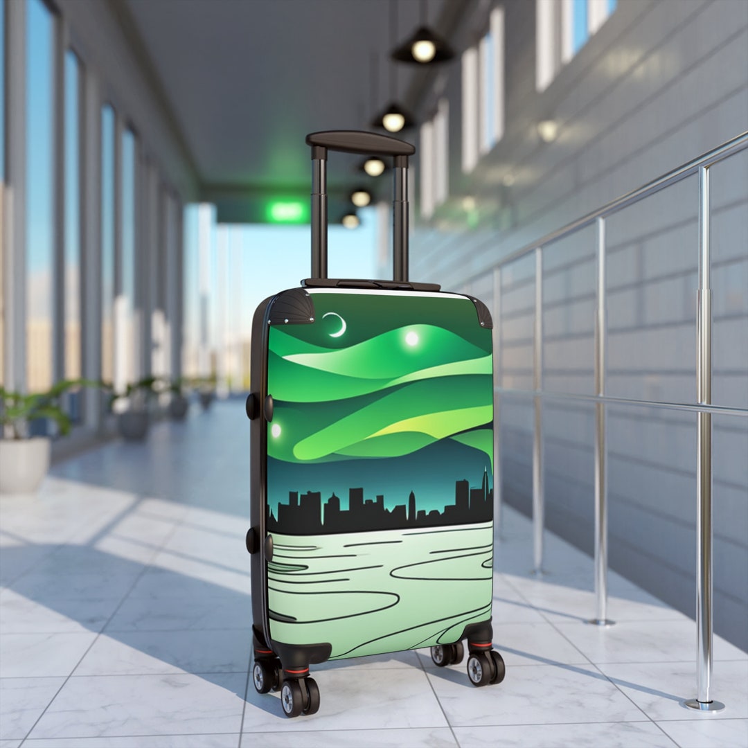 City Night" Suitcase Luggage - Etsy