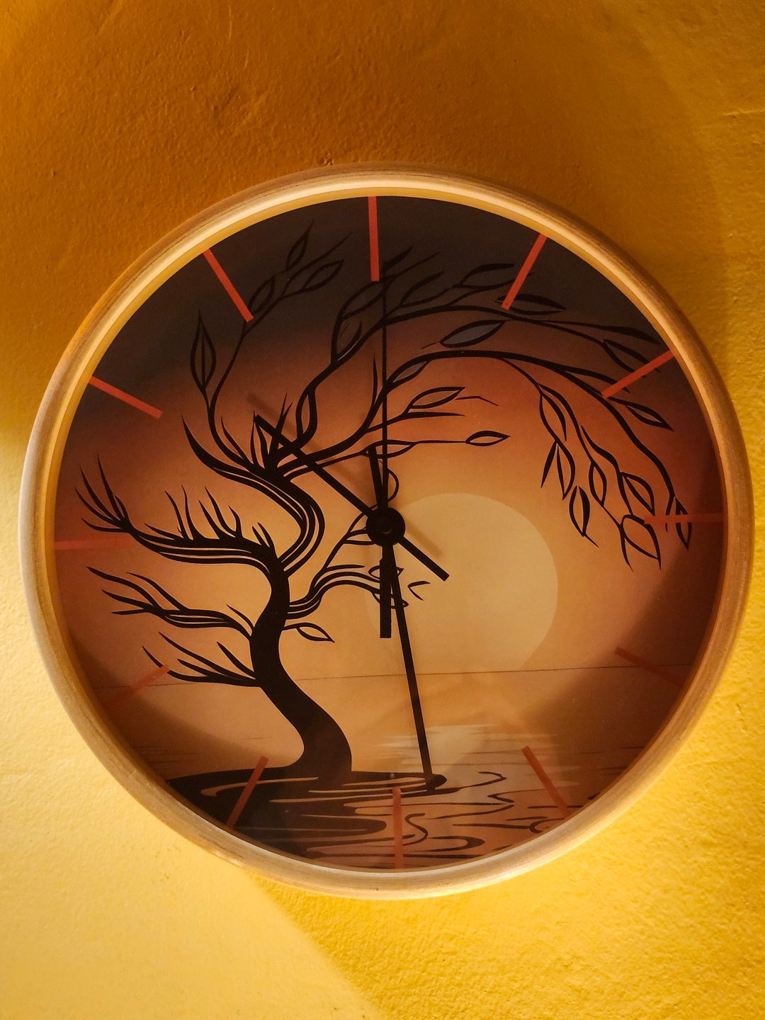 Willow Wall Clock - Etsy