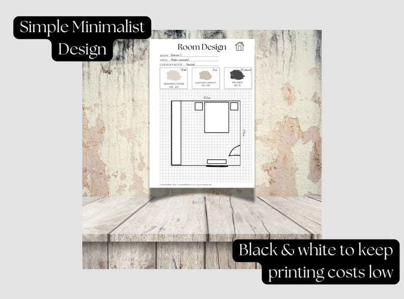 Printable Home Renovation Templates Bundle - Etsy