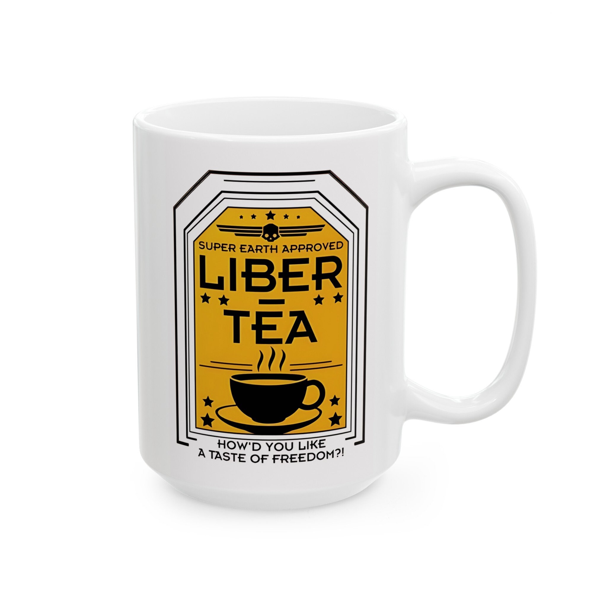 Liber Tea Helldivers 2 Mug, Helldivers Mug, Hell Divers Mug, Helldivers ...