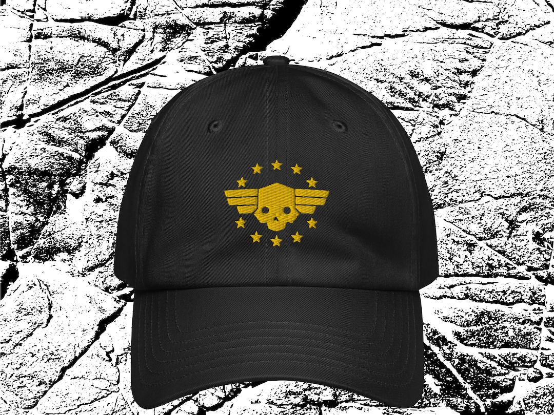 Helldivers Embroidery 2 Skull Wing Under Armour® Dad Hat, Gamer Cap - Etsy