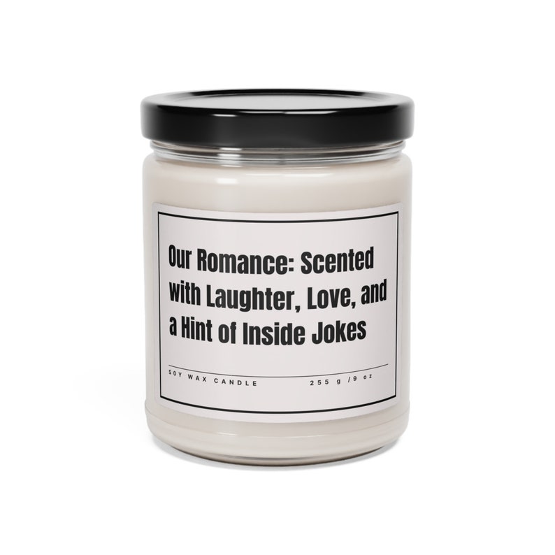 Valentine Candle Our Romance Scented With Laughter Love - Etsy