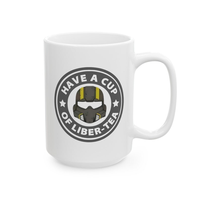 Liber Tea Helldivers 2 Mug, Helldivers Mug, Hell Divers Mug, Helldivers ...