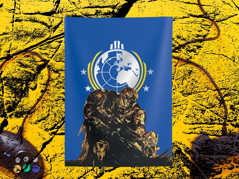 Helldivers 2 Super Earth Flag, Gaming Flag Gift, Taste of Democracy ...