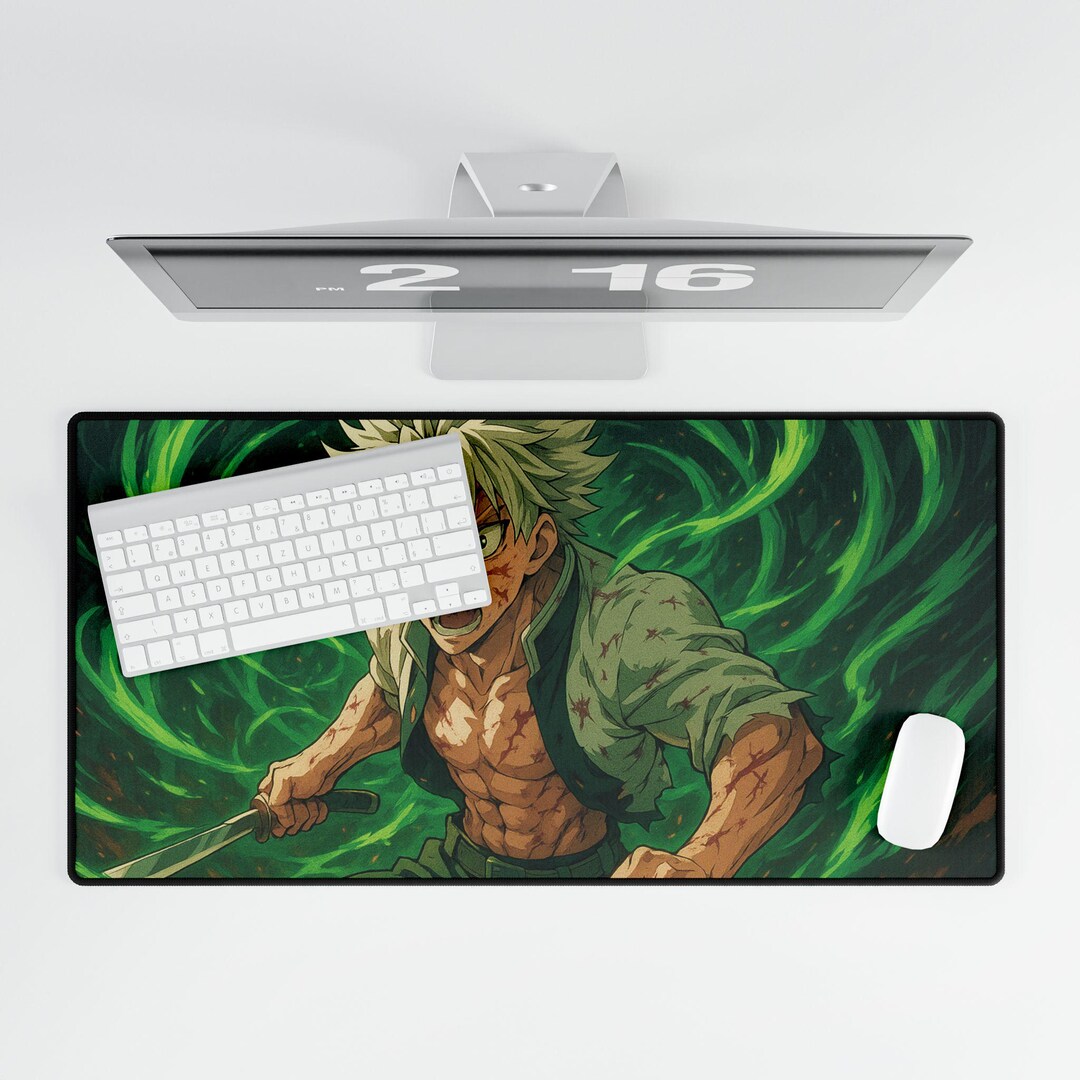 Sanemi Mouse Pad Demon Slayer Anime-inspired Desk Mat, Durable Gaming ...