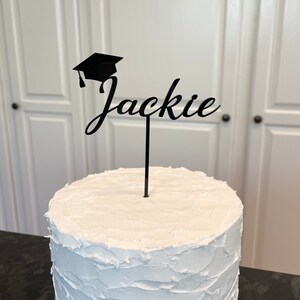 Graduation Cake Topper, Class of 2024, Grad Cap Cake Topper, Senior ...