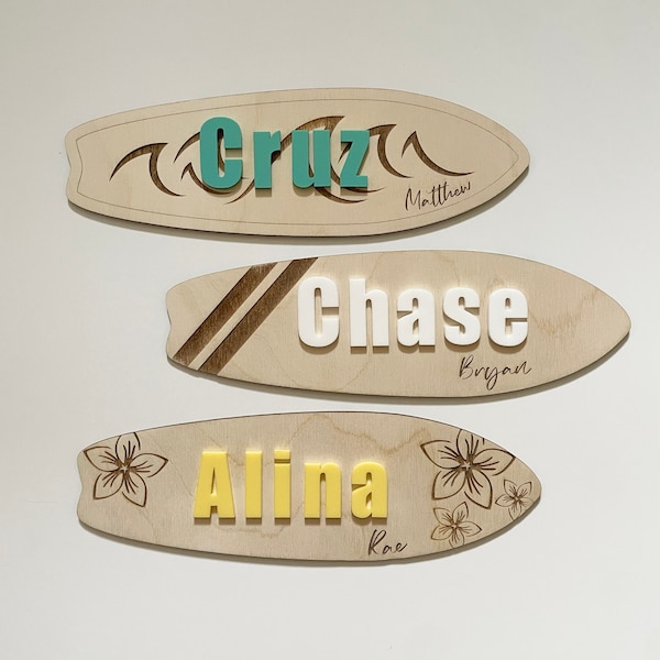 Surfboard Sign - Etsy