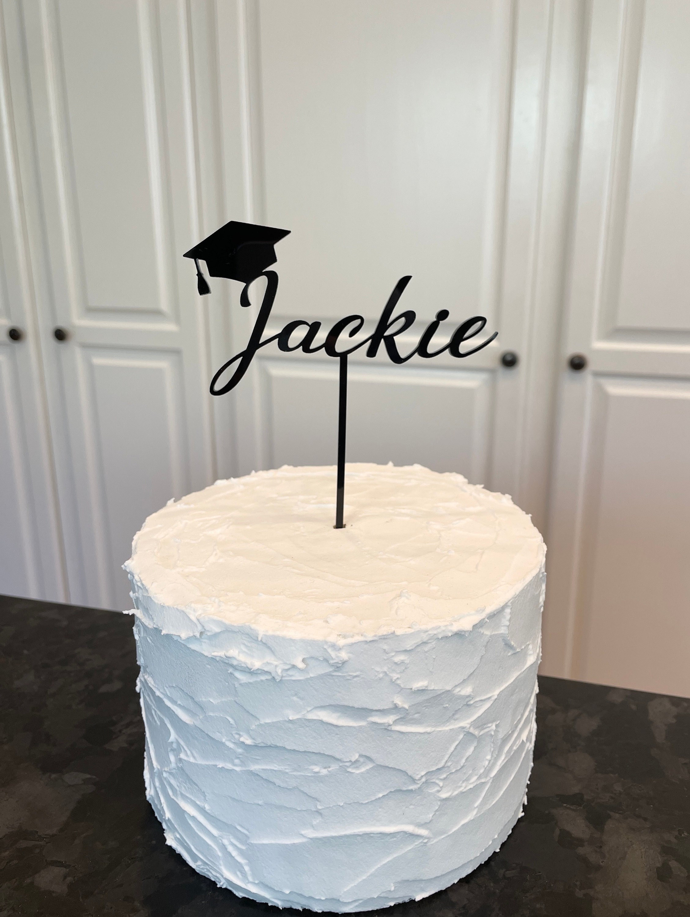 Graduation Cake Topper, Class of 2024, Grad Cap Cake Topper, Senior ...