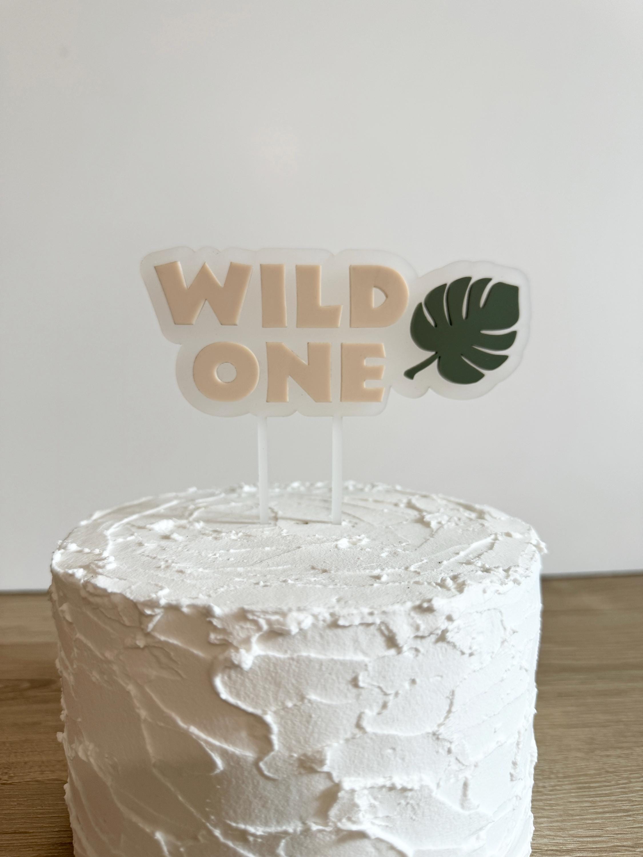 Wild One Cake Topper, Safari Birthday, Wild One Birthday, Kid's ...