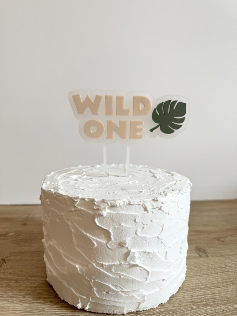 Wild One Cake Topper, Safari Birthday, Wild One Birthday, Kid's ...