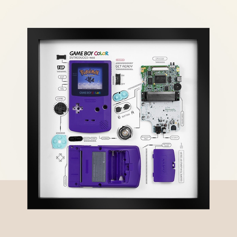 Download Disassembled Nintendo Game Boy Color GBC Disassembled Game ...