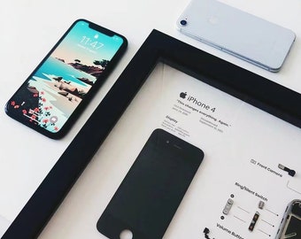 IPhone 12 Teardown Art Digital Template Apple iPhone Framed iPhone Wall ...