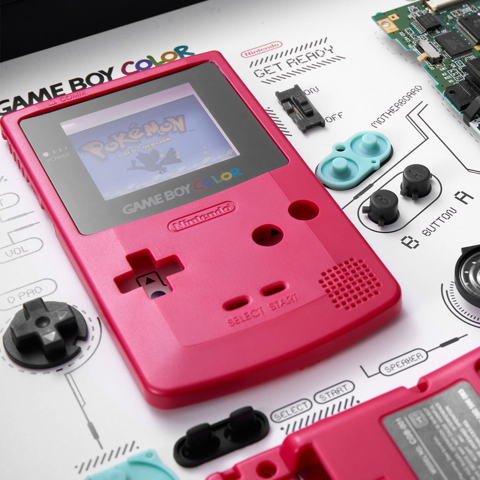 Download Disassembled Nintendo Game Boy Color GBC Disassembled Game ...