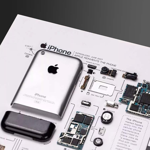 iPhone Teardown Template - Etsy