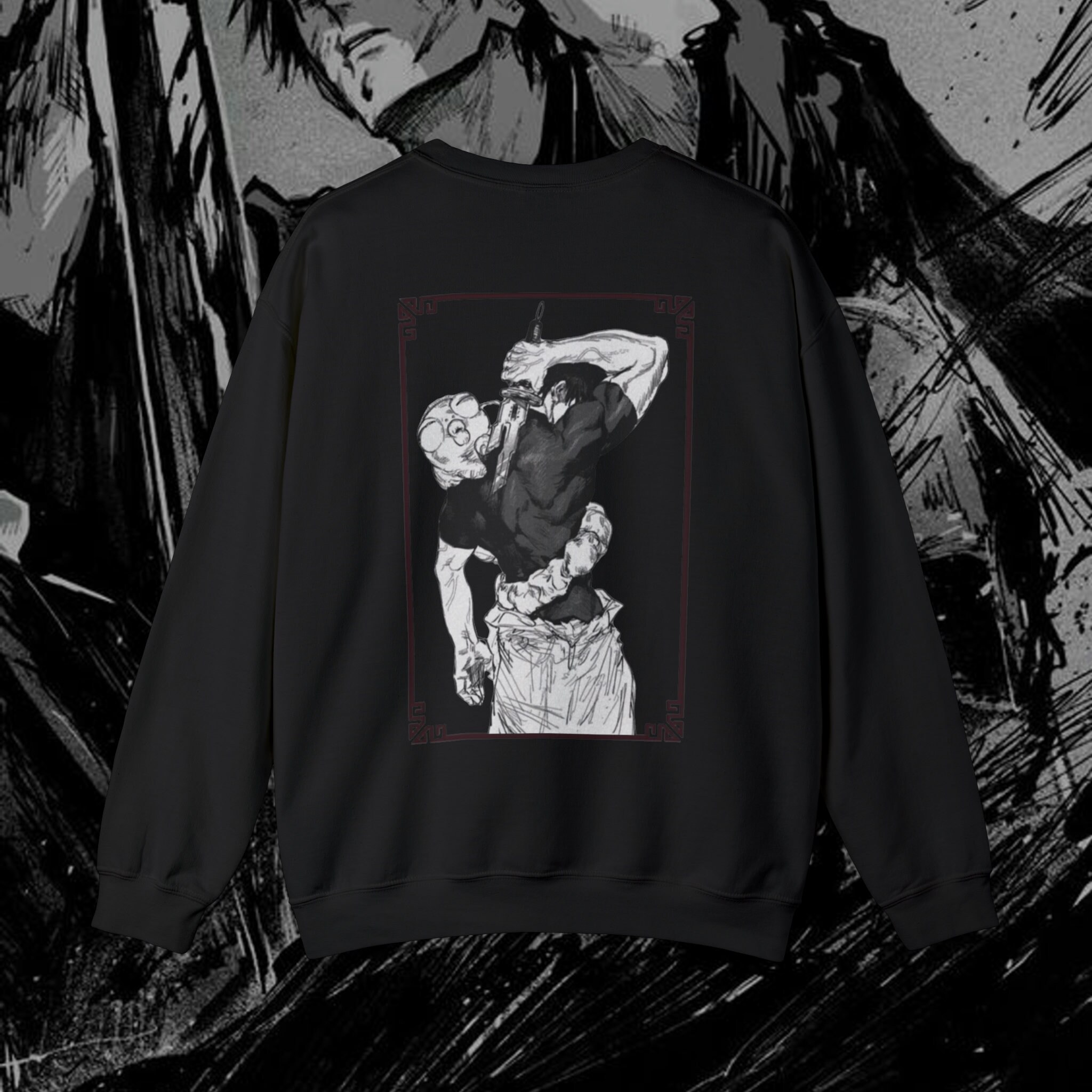 Jujutsu Kaisen Toji Fushiguro Anime Sweater Vintage Anime - Etsy Australia