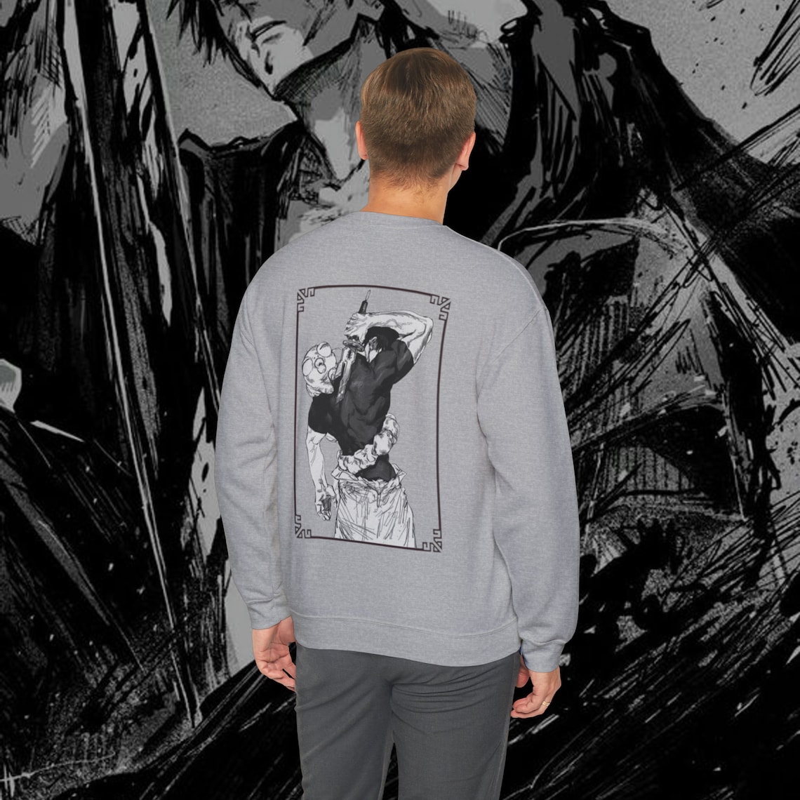 Jujutsu Kaisen Toji Fushiguro Anime Sweater Vintage Anime - Etsy Australia