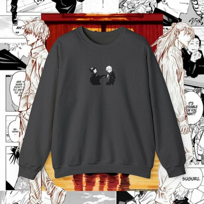 Jujutsu Kaisen Gojo and Geto Anime Sweater Vintage Anime - Etsy Australia