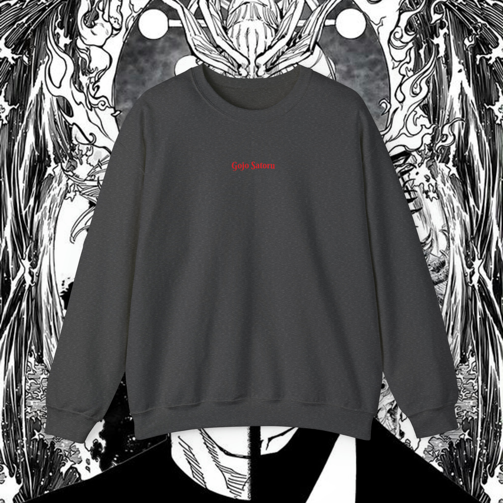 Jujutsu Kaisen Gojo Satoru Anime Sweater Vintage, Anime Gift, Anime ...