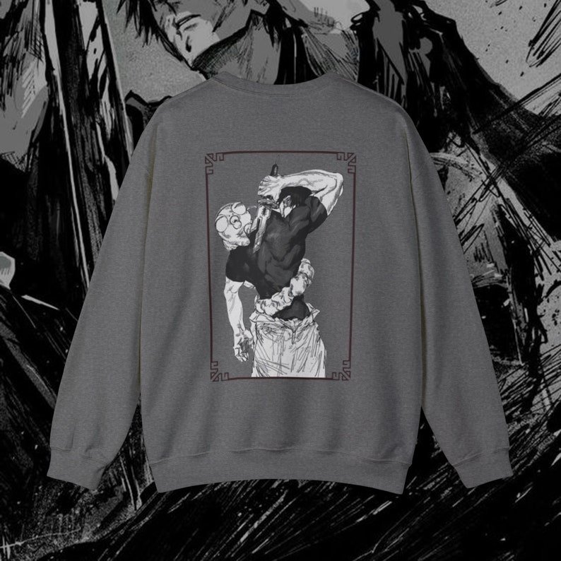 Jujutsu Kaisen Toji Fushiguro Anime Sweater Vintage Anime - Etsy Australia