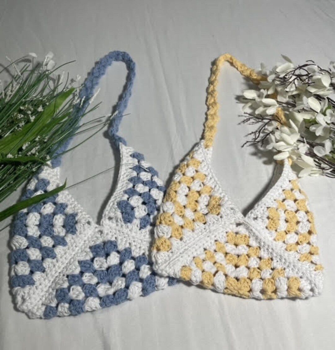 Crochet Triangle Bag | Cute Bag | Gift Idea for Girl | Crochet Bag ...