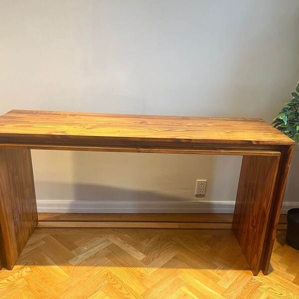 Waterfall Desk - Etsy