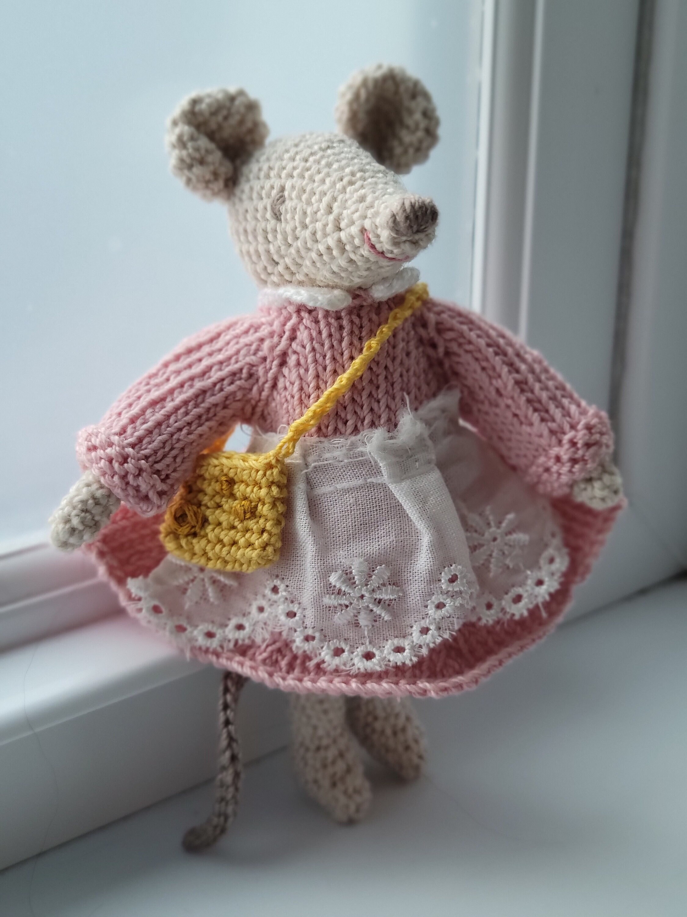 Crochet Mouse Doll - Etsy