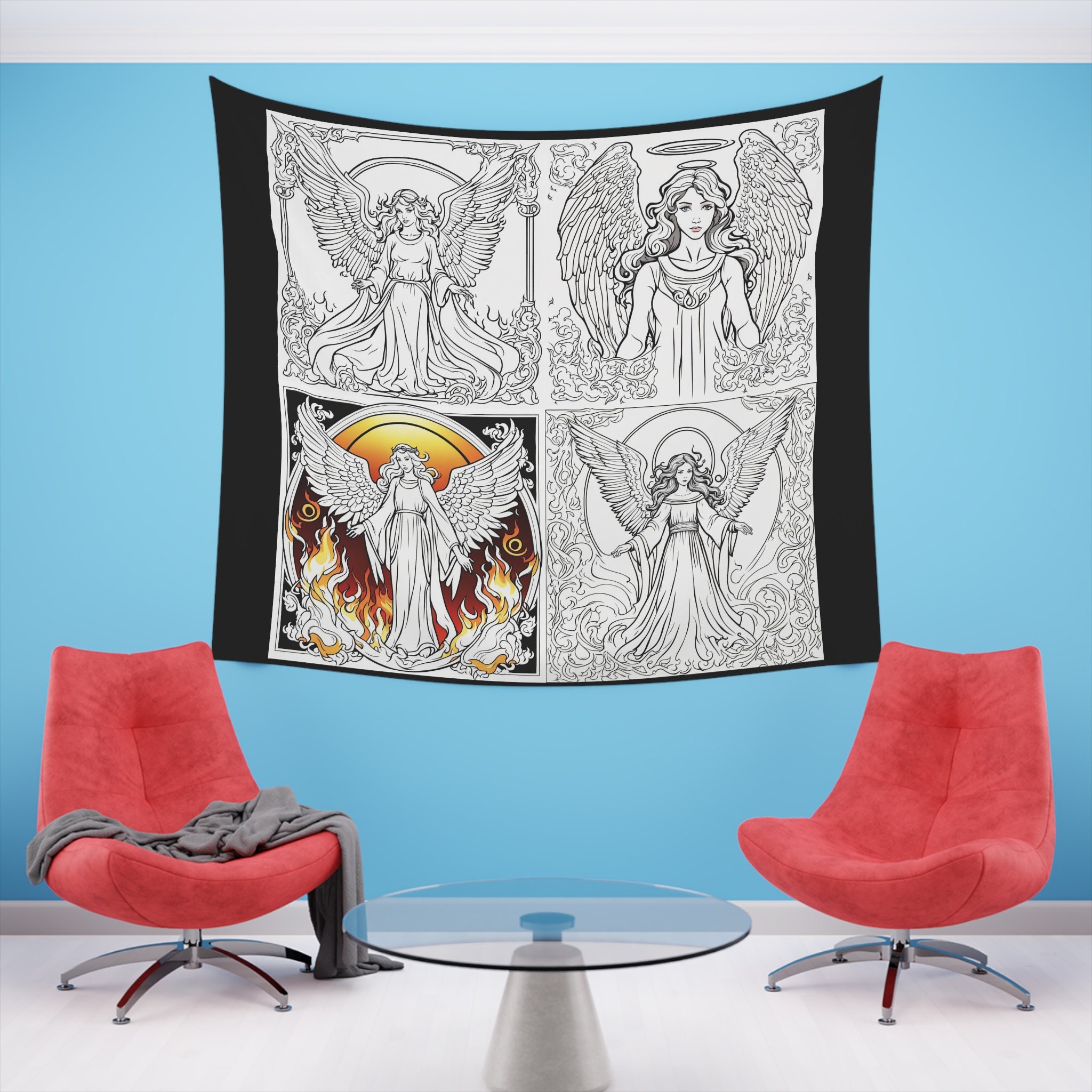 Fantasy Art Custom Wall Tapestry Backdroptapestry Wall - Etsy