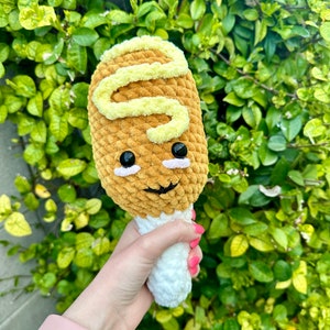 Crochet Corn Dog, Amigurumi Corn Dog - Etsy