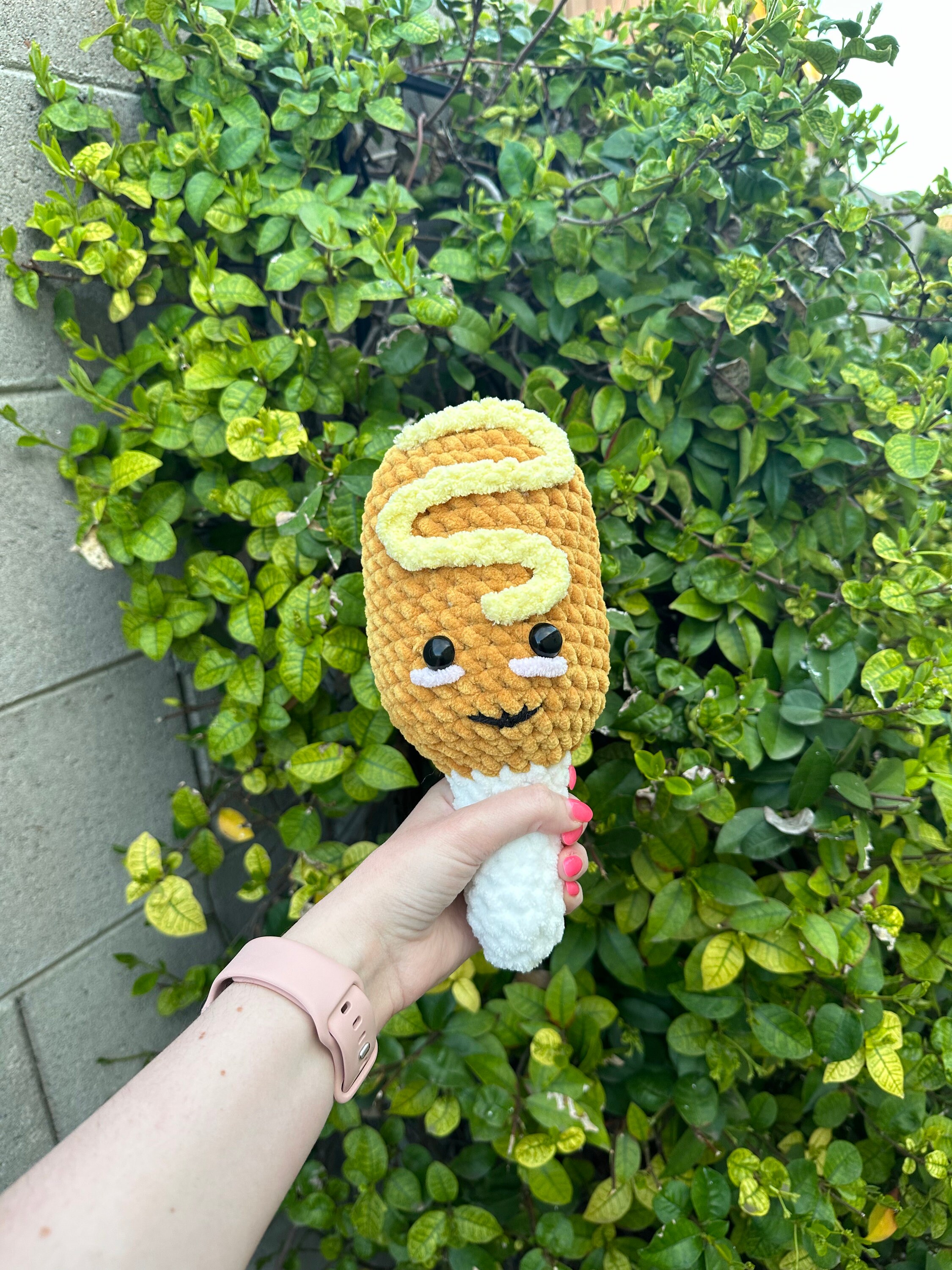 Crochet Corn Dog, Amigurumi Corn Dog - Etsy