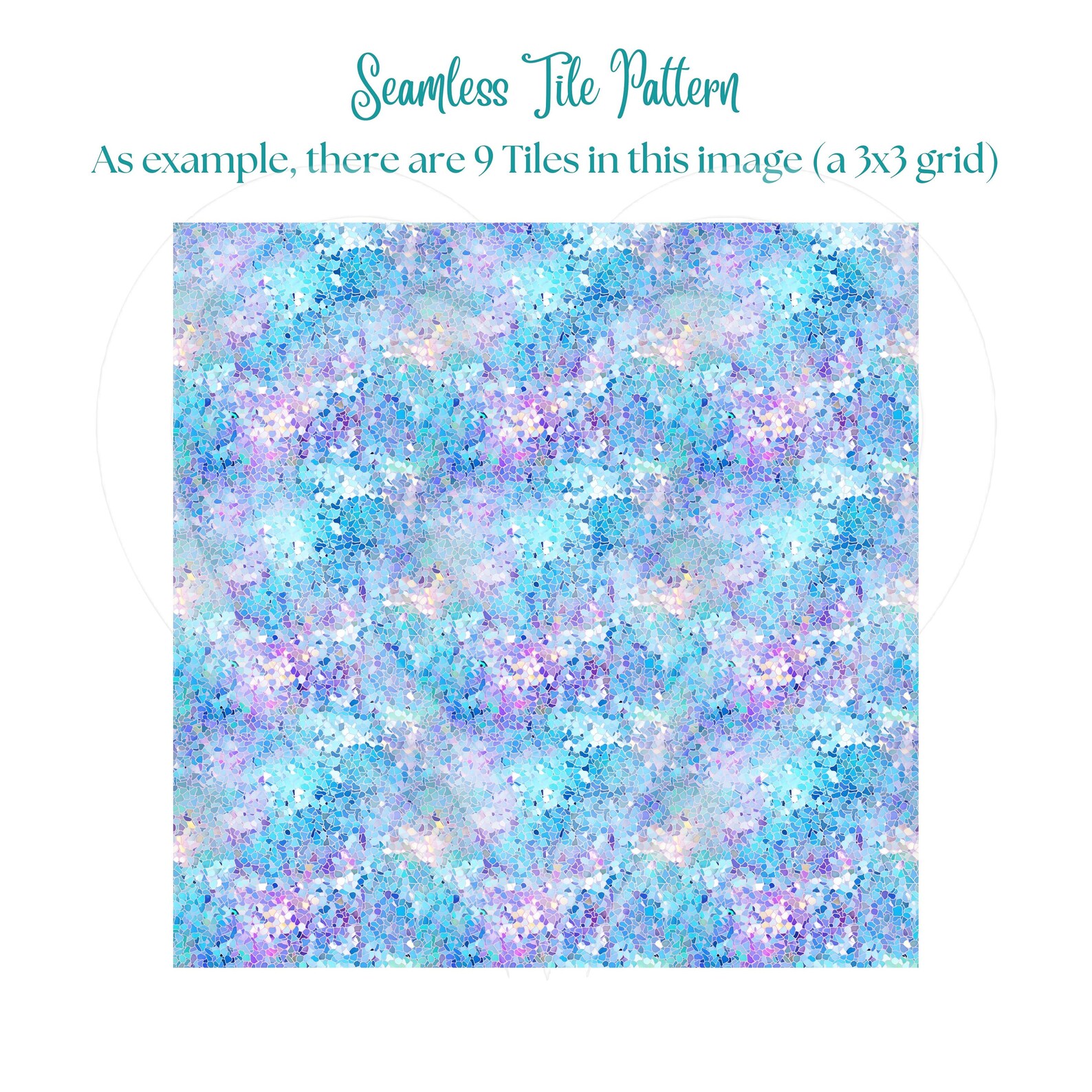 Pastel Holographic Glitter DIGITAL PAPER Marbling Rainbow Metallic ...