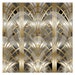Silver Gold Art Deco DIGITAL PAPER Tiles Wallpaper Backgrounds Foil ...