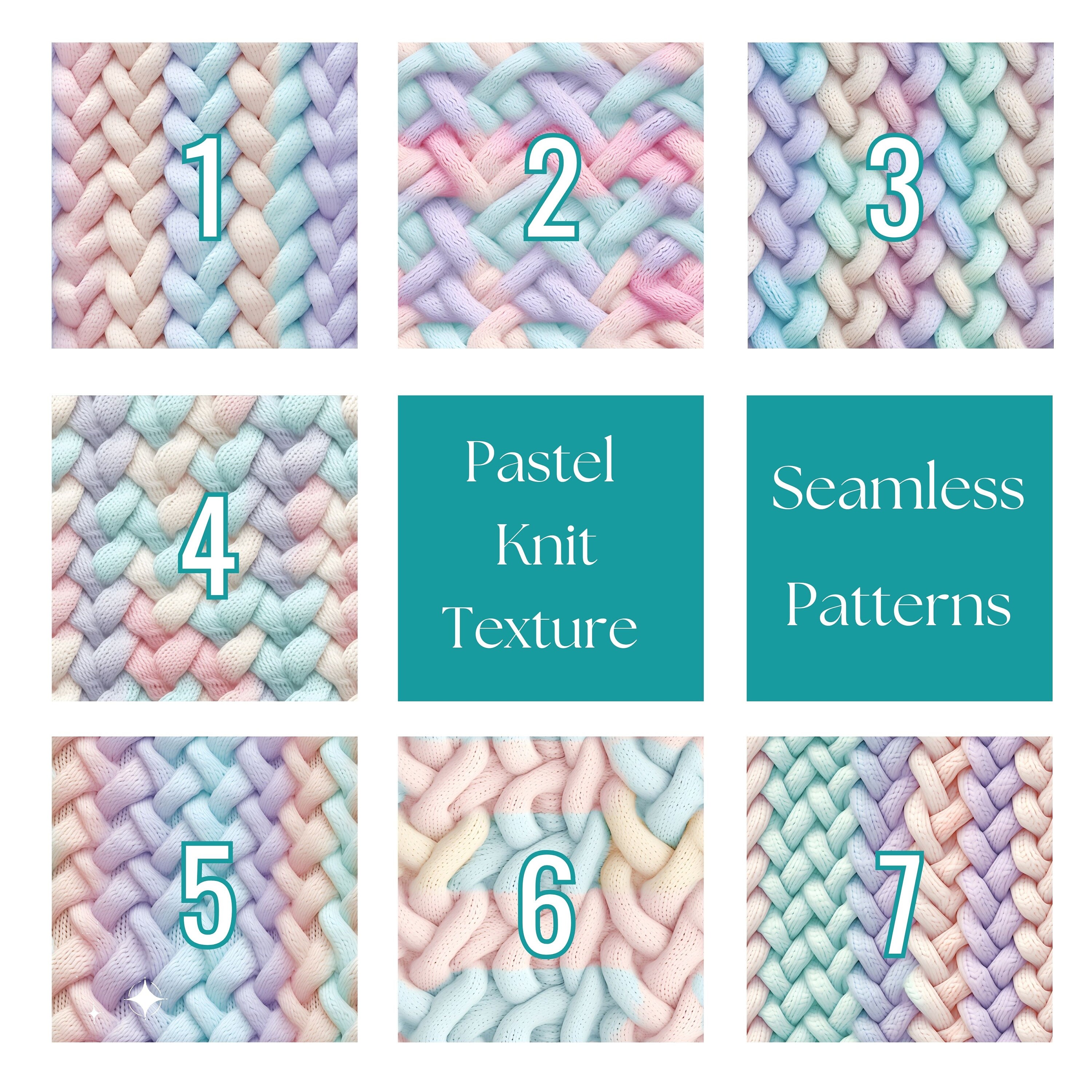 Pastel Knit Texture DIGITAL PAPER Knitted Wool Sweater Jumper ...