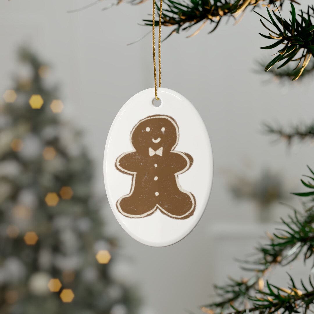 Ceramic Christmas Cookie Tree Ornaments (1pc, 5pc, 10pc) - Etsy