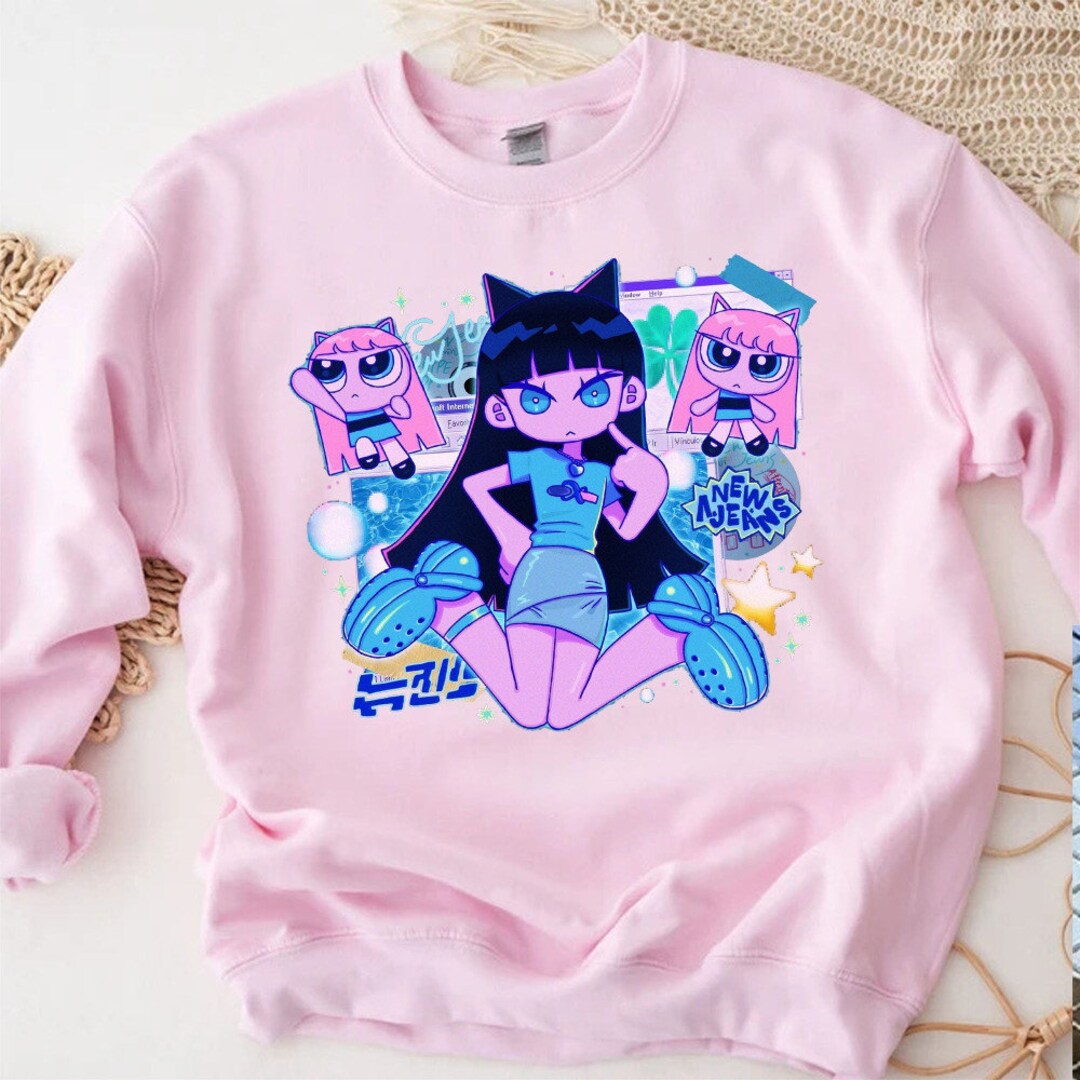 Haerin Newjeans Chibi Fanart Cute Shirthaerin Newjeans Kpop - Etsy