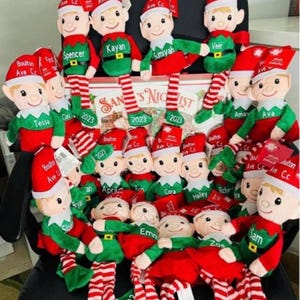 Elf, Custom Baby Elves , Santa's Elf , Christmas Kids Gift , Christmas ...