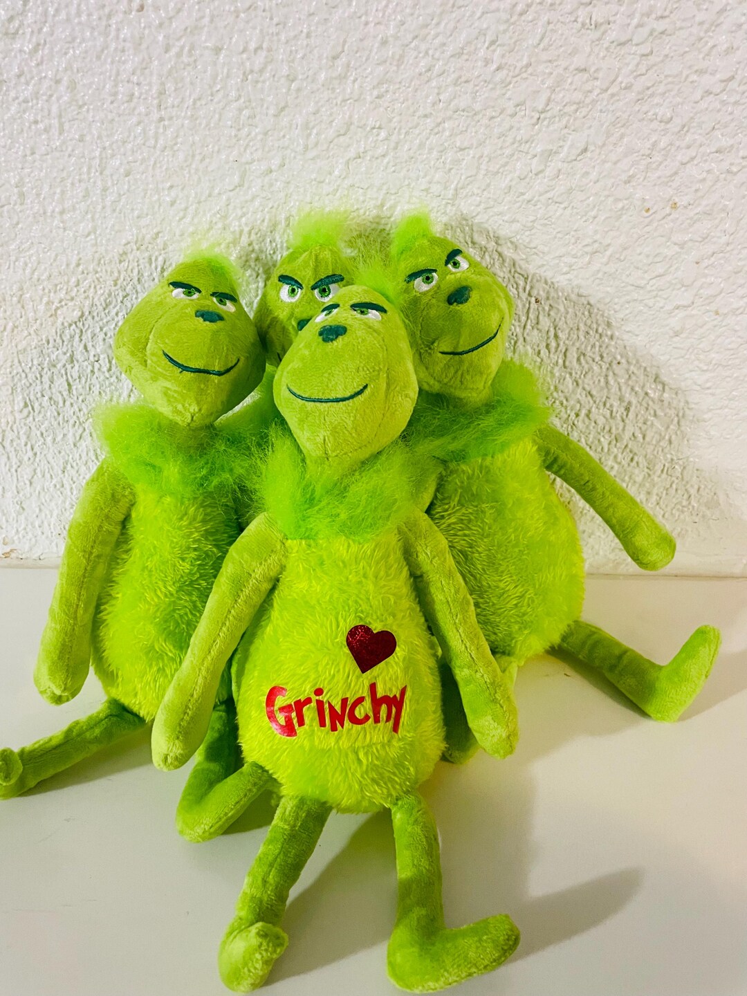 Personalized Grinch Plush Christmas Gift custom Name Grinch-inspired ...