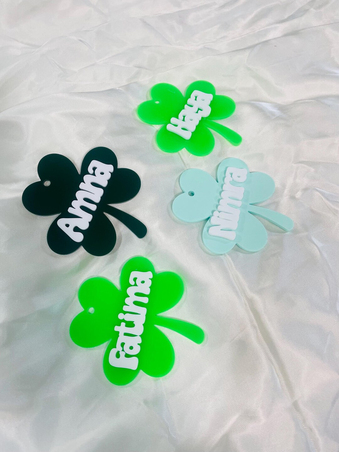 St. Patrick's Day Basket Tag, Personalized St. Patrick's Day Name Tag ...