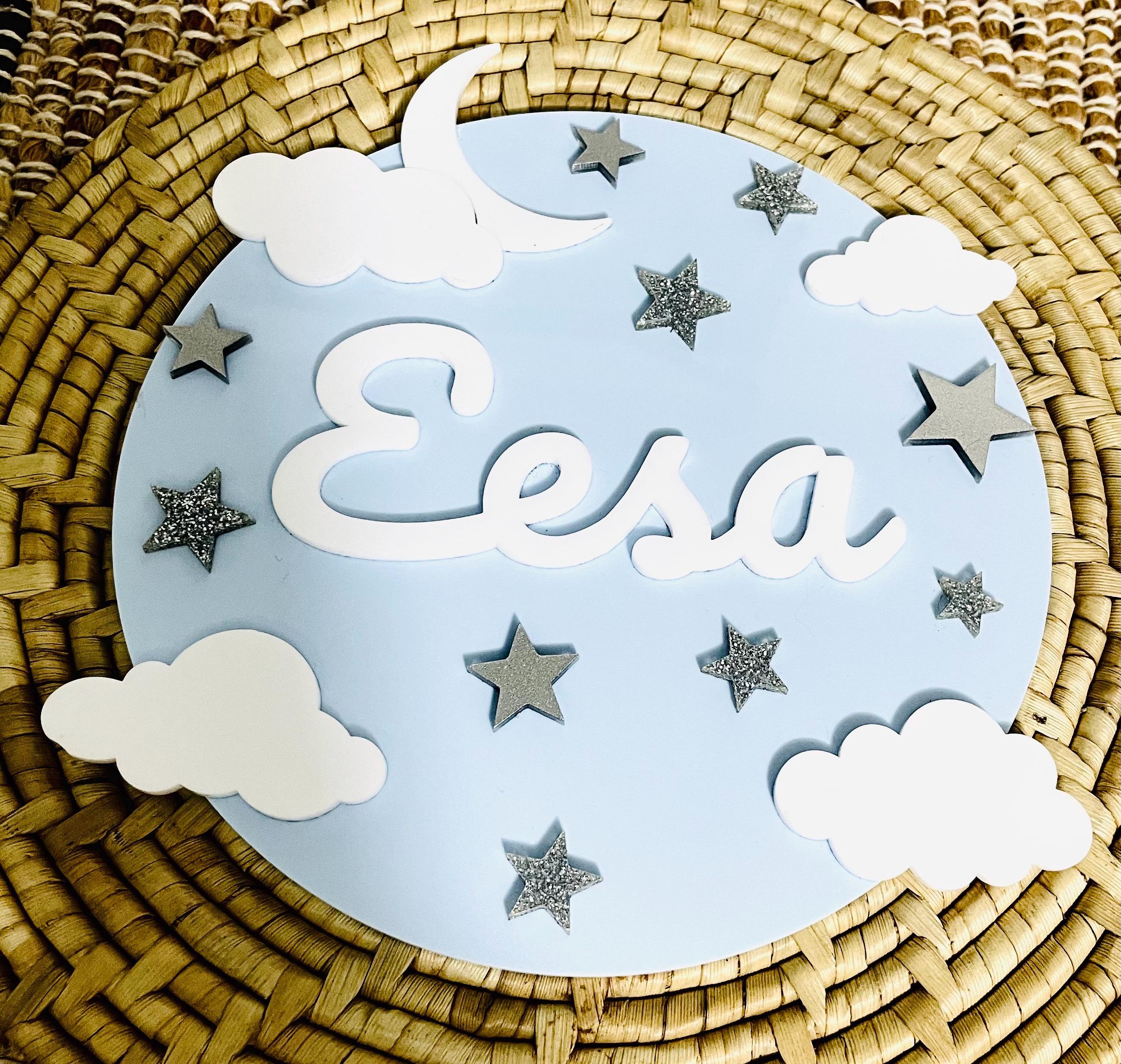 Newborn Birth Announcement, Birth Announcement Sign, Baby Name Sign ...