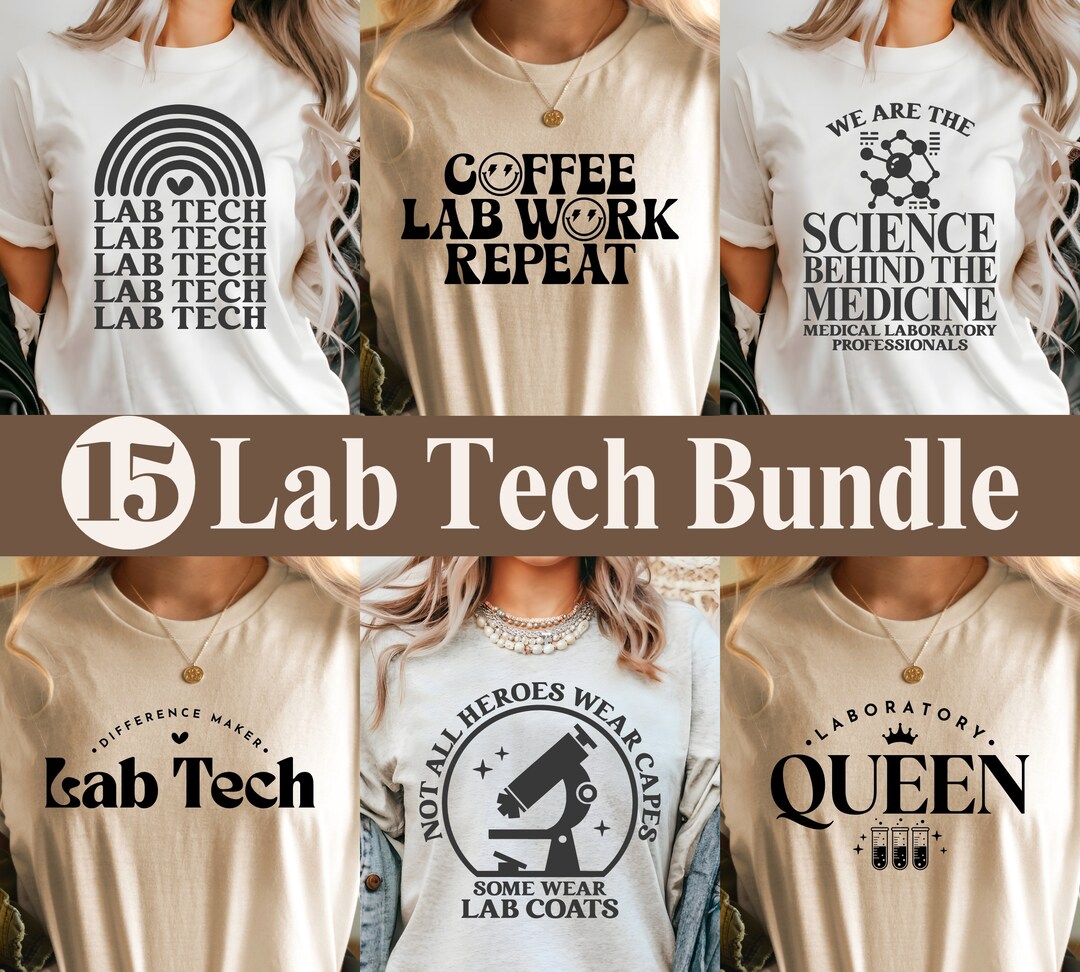 Lab Tech Svg Png Bundle, Laboratory Technician Svg, Lab Tech Shirt ...