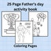 Father's Day Activity Book Printable Father's Day Activity Book Digital ...