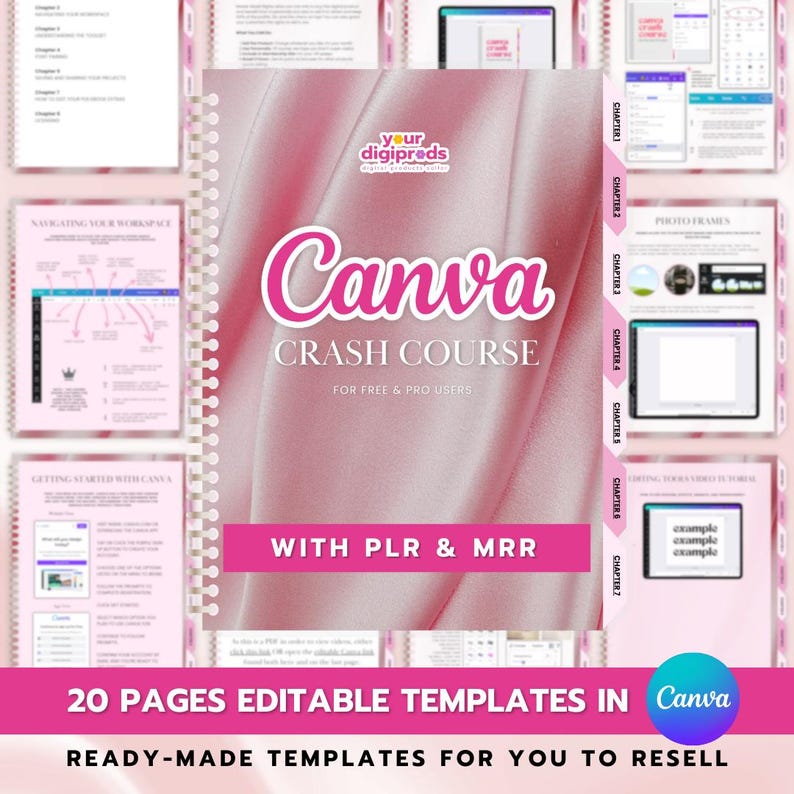 Canva Crash Course With PLR & MRR - Learn and Earn Private Label Rights ...