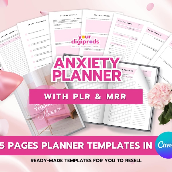 Planner Canva Template - Etsy